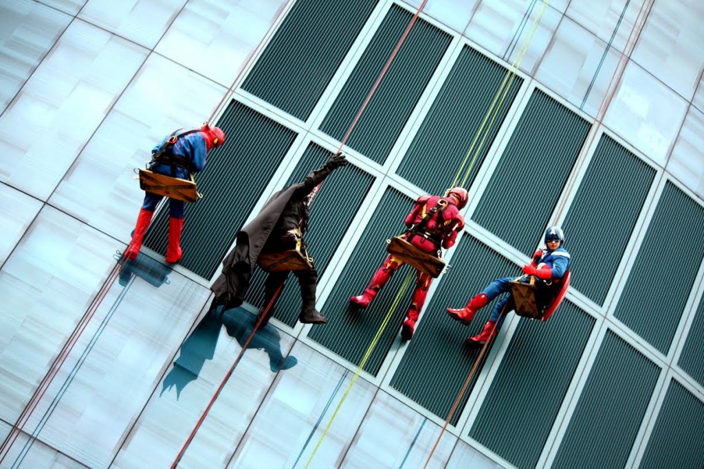 Superheroes for a Super Cause | Modern Window Cleaning
